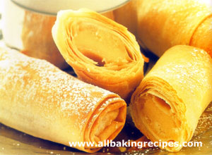Almond Cigars Recipe - Baking and Desserts
