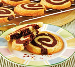 Chocolate Spiral Cookies Recipe - Baking and Desserts
