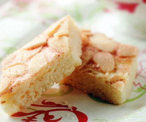 Diamond Almond Bars Recipe - Baking and Desserts