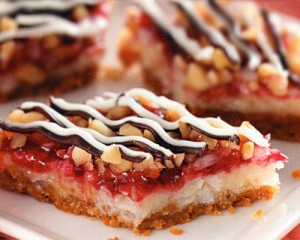 Raspberry Coconut Bars Recipe - Baking and Desserts